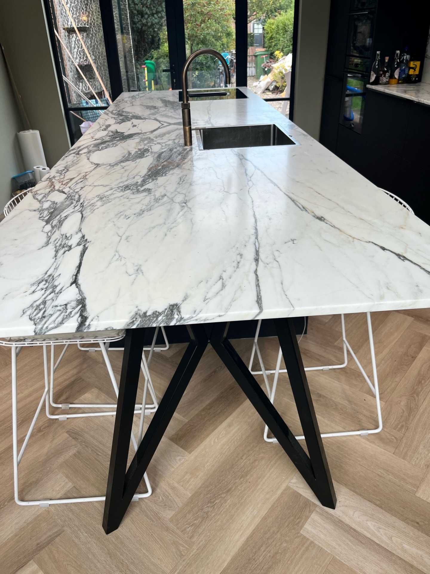 HAARLEM - Werkbladen Arabescato marmer - Hutting Natuursteen